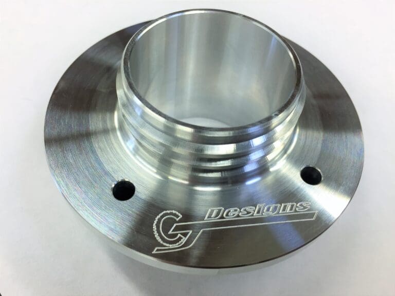 CJ Designs Billet Fuel Filler Neck – Husky 701 Enduro - CJ Designs