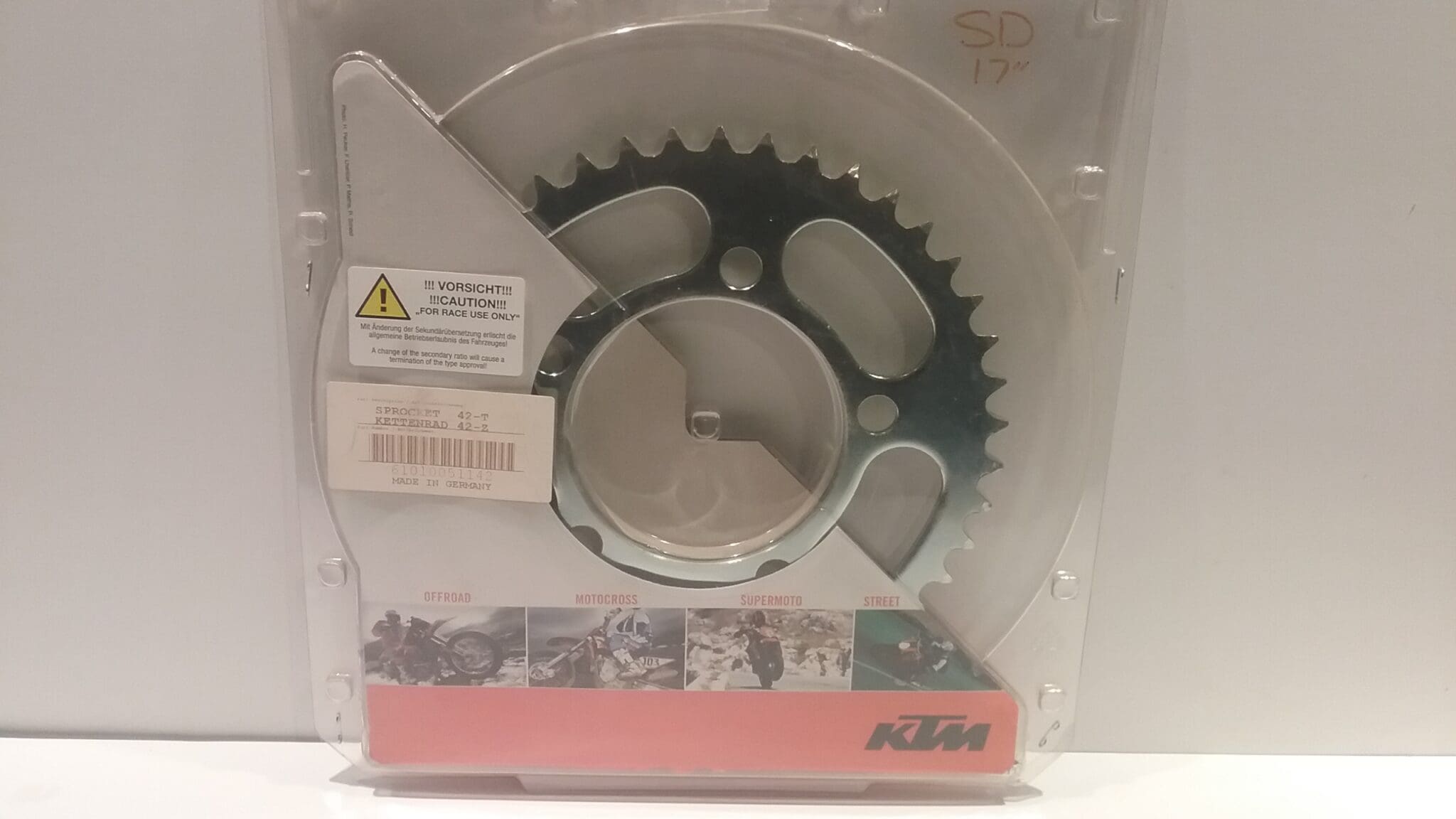 KTM OEM Rear Sprockets - CJ Designs